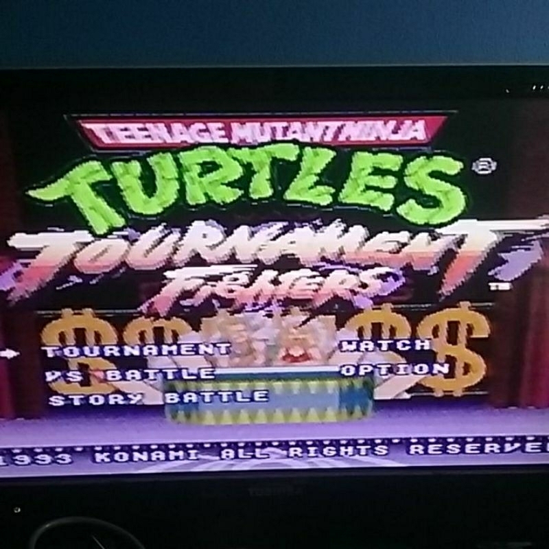 Tmnt ninja turtle Cassette super nintendo 16bit | Shopee Philippines