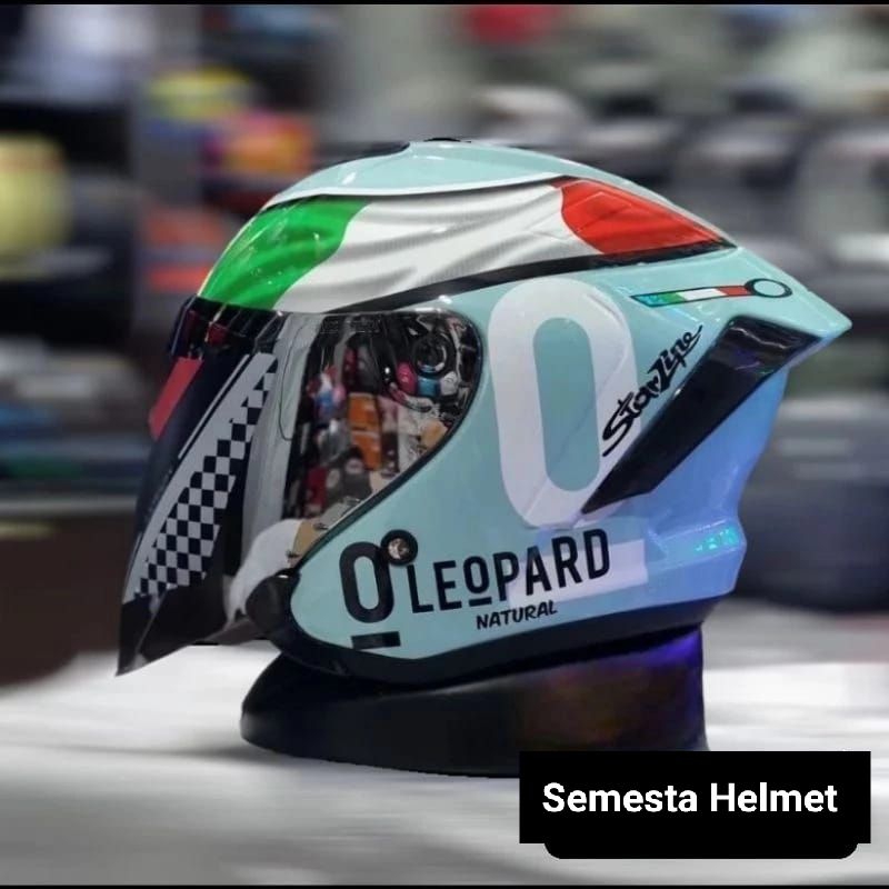 Original JS ARMOR HALF FACE HELMET AND LATEST MODEL MOTIF | Shopee ...