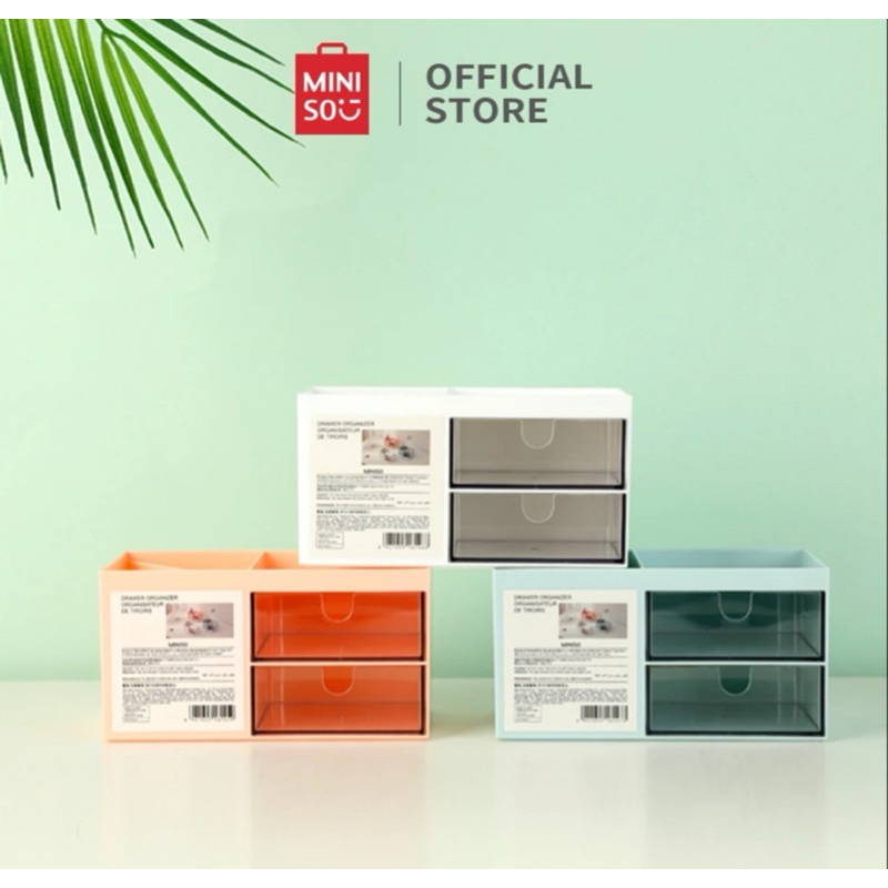 Miniso pink drawer organizer Shelf drawer | Shopee Philippines