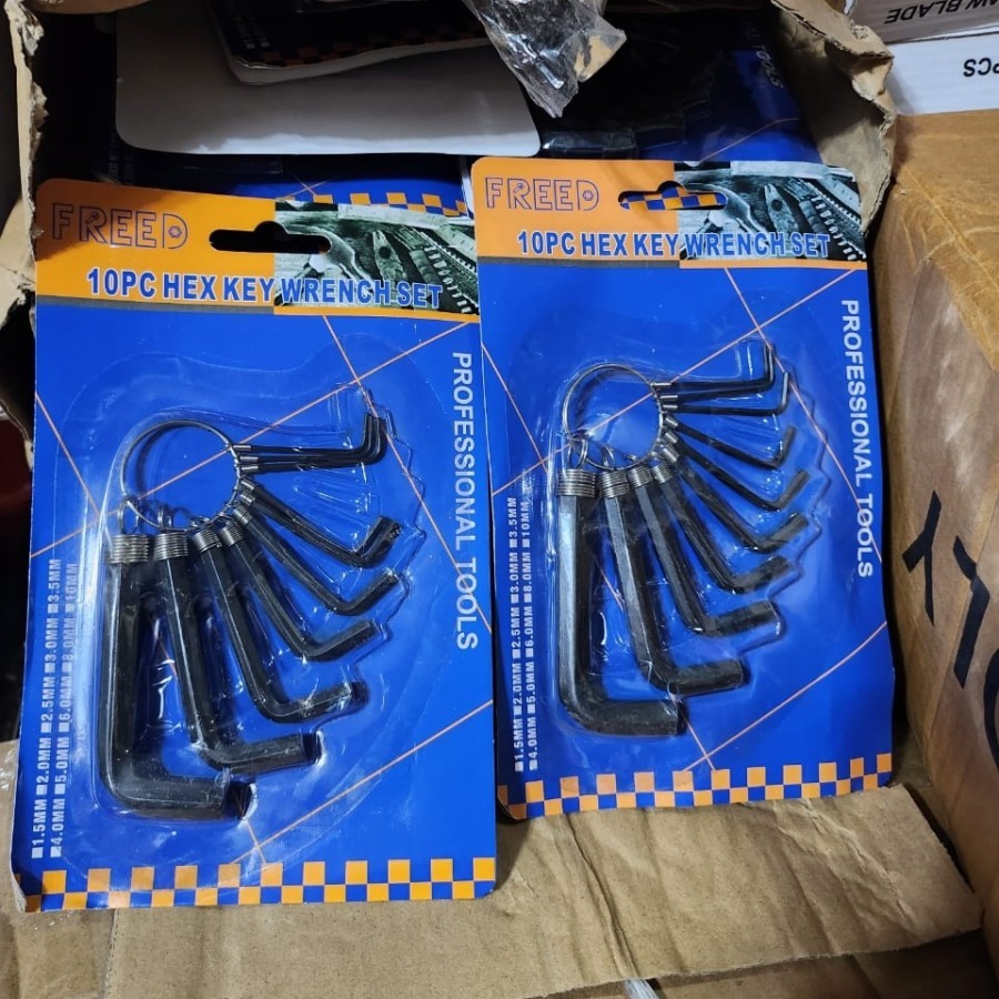 Freed Short L Key / L Key Set contains 10 pcs | Shopee Philippines