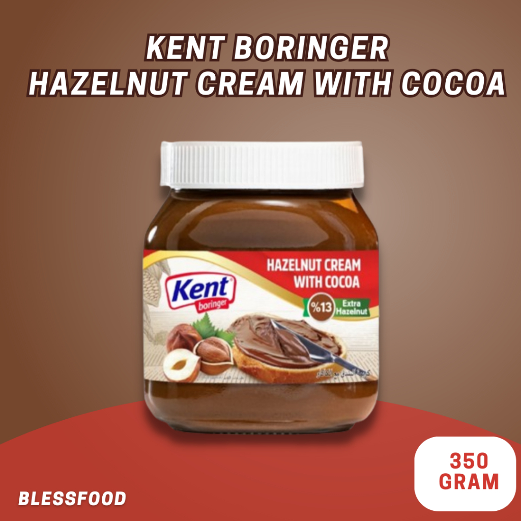 Kent Boringer Hazelnut Cream Cocoa Jam 350g | Shopee Philippines