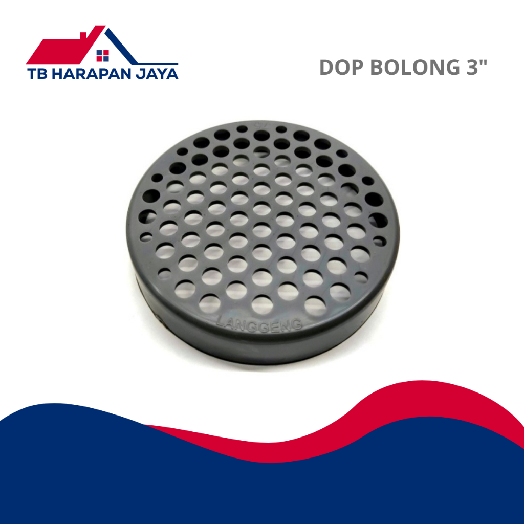 3" PVC Perforated Dop Water Pipe Cover / Biopori Filter Dop | Shopee ...