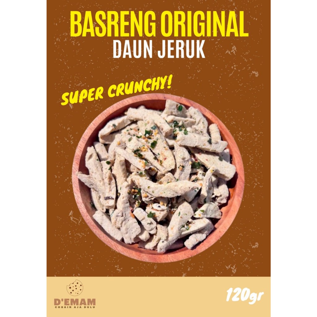 Basreng Fish Snacks Origin Crispy Basreng Original Orange Leaves ...
