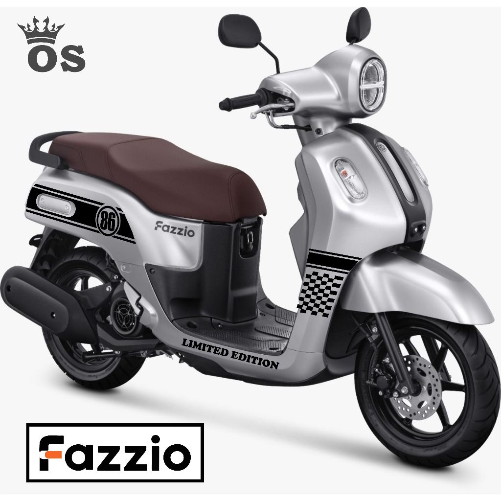 Sticker CUTTING FAZZIO MOTIF 3/STRIPING FAZZIO/STICKER CUTTING/YAMAHA ...