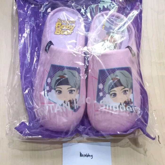 Official BTS Tinytan Indoor Shoes Taehyung ver | Shopee Philippines