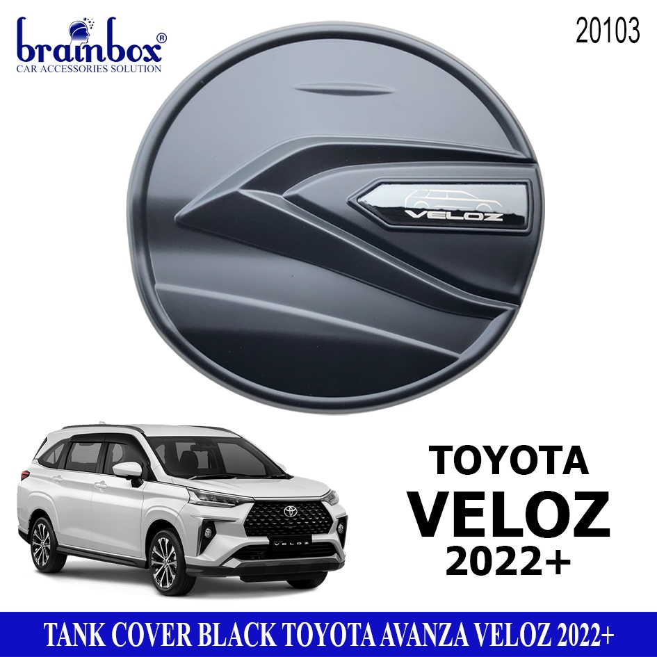 TOYOTA Tank Cover Avanza Veloz 2022 Black Black Tank Cover | Shopee ...