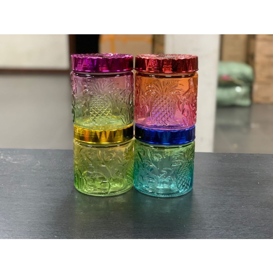 Gradation GLASS JARS EID CAKE JARS RAINBOW JARS | Shopee Philippines