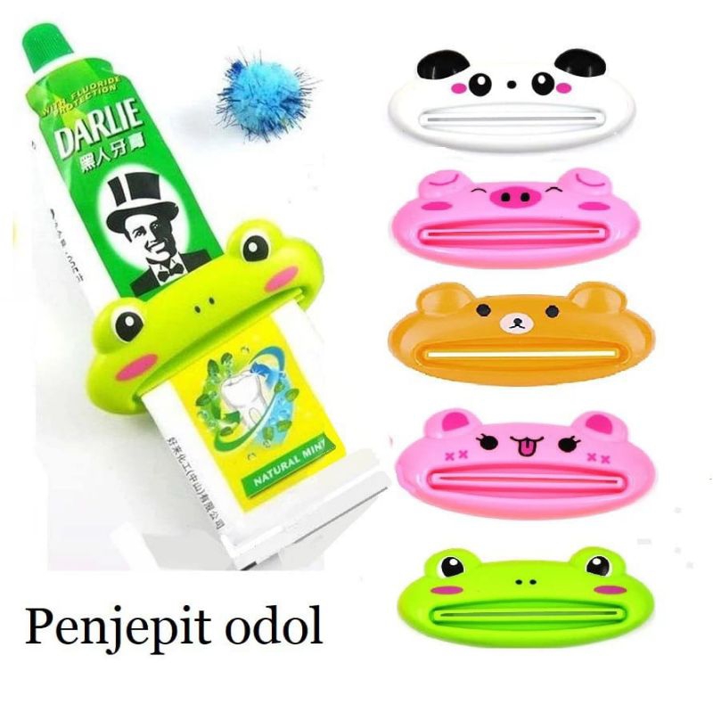 Cute CHARACTER Toothpaste Clamp / Beautiful Character Toothpaste Clamp ...