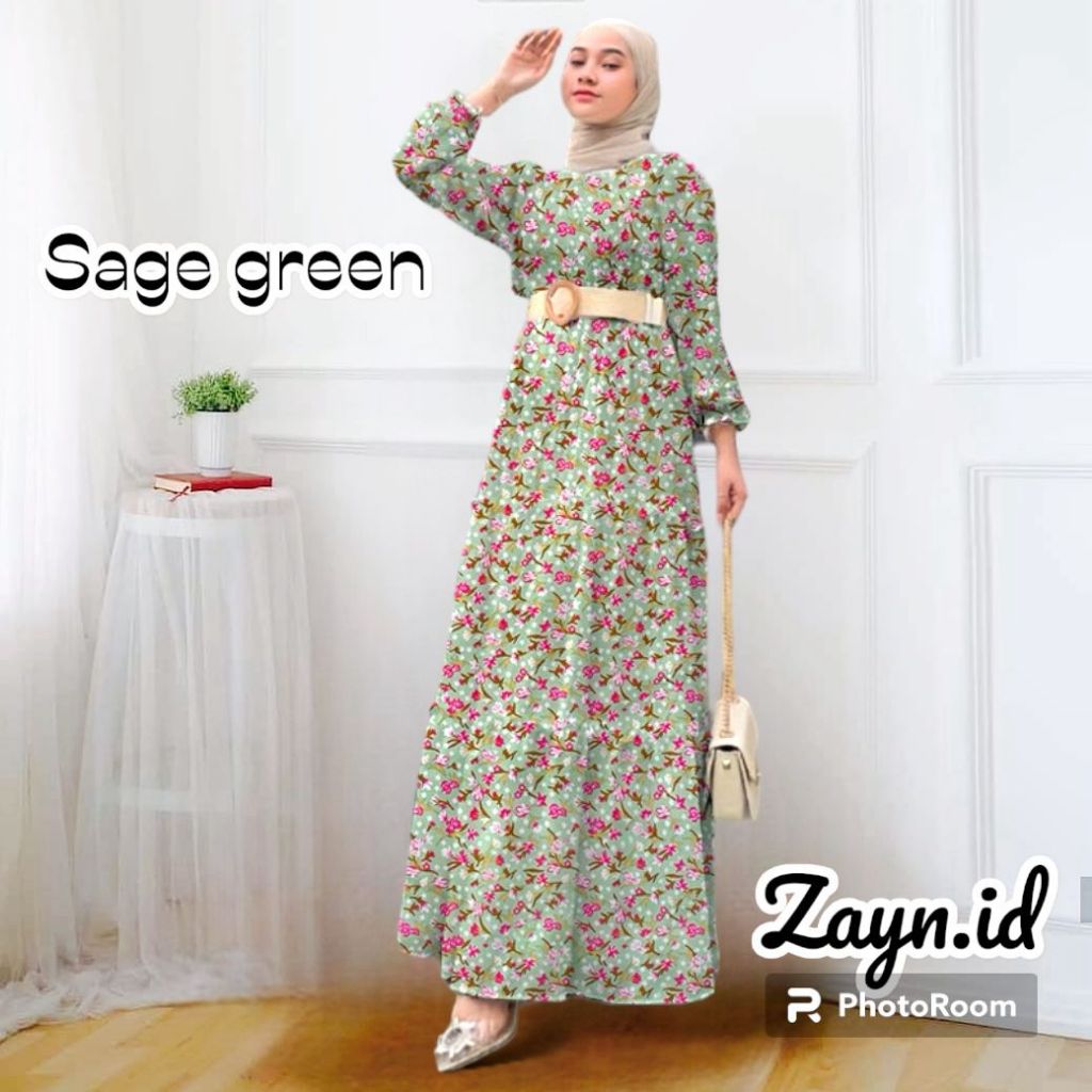Eid GAMIS 2024 latest GAMIS model Rabela Maxi PREMIUM FLOWER GAMIS ...