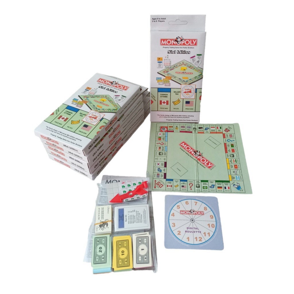 Monopoly Mini Edition Travel & Go 2363-41A | Shopee Philippines