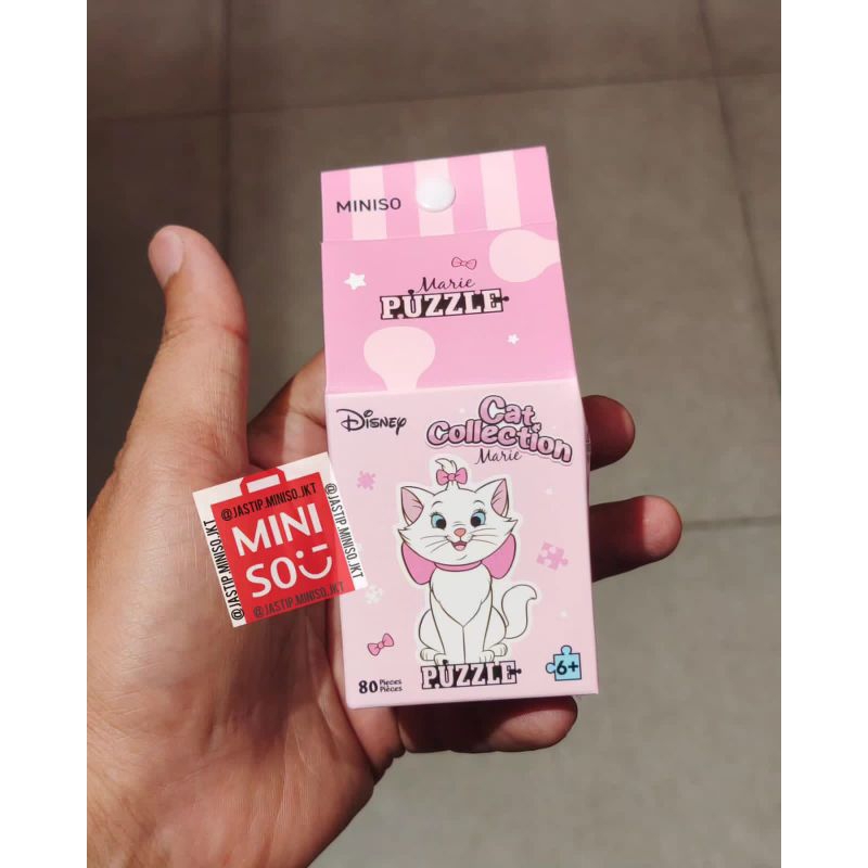 Miniso Puzzle Figure DISNEY Cat MARIE Collection (80pcs) | Shopee ...