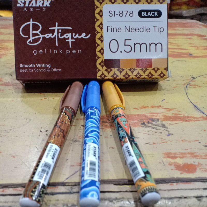Stark Batik Gel Pens (12Pcs) | Shopee Philippines