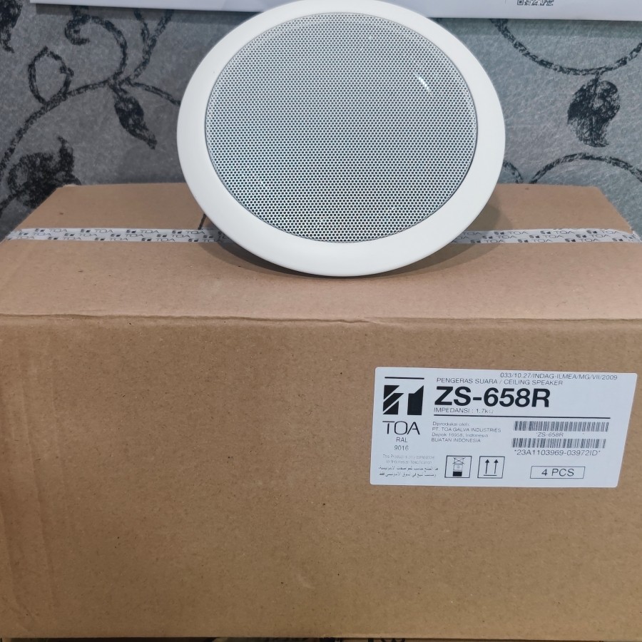 Celling SPEAKER TOA ZS 658R CEILING CEILING ZS658 R 658 ZS 658 ORIGINAL ...