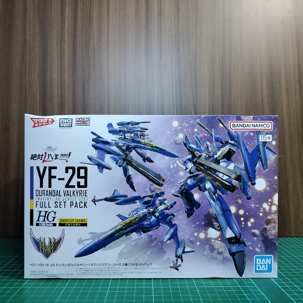 Hg YF-29 Durandal Valkyrie (Maximilian Genus Custom) Full Set Pack | Shopee Philippines