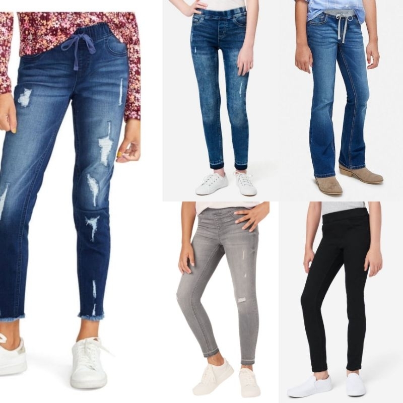 Jstce girls long jeans (STRETCH) | Shopee Philippines