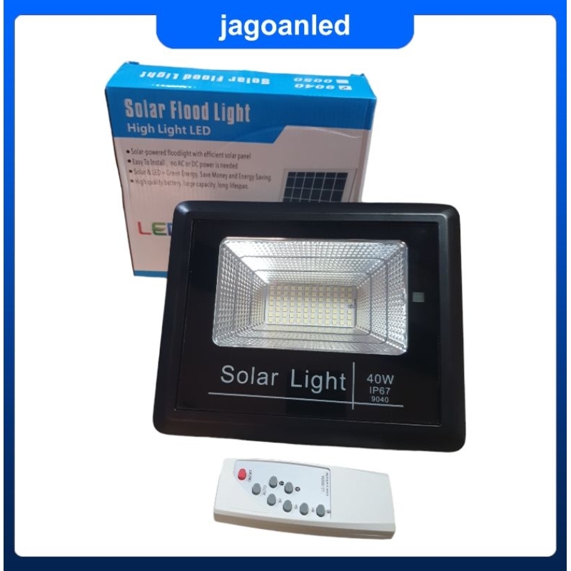 MATAHARI 40w LED Solar Cell Spotlights Solar Powered Solar Panels ...