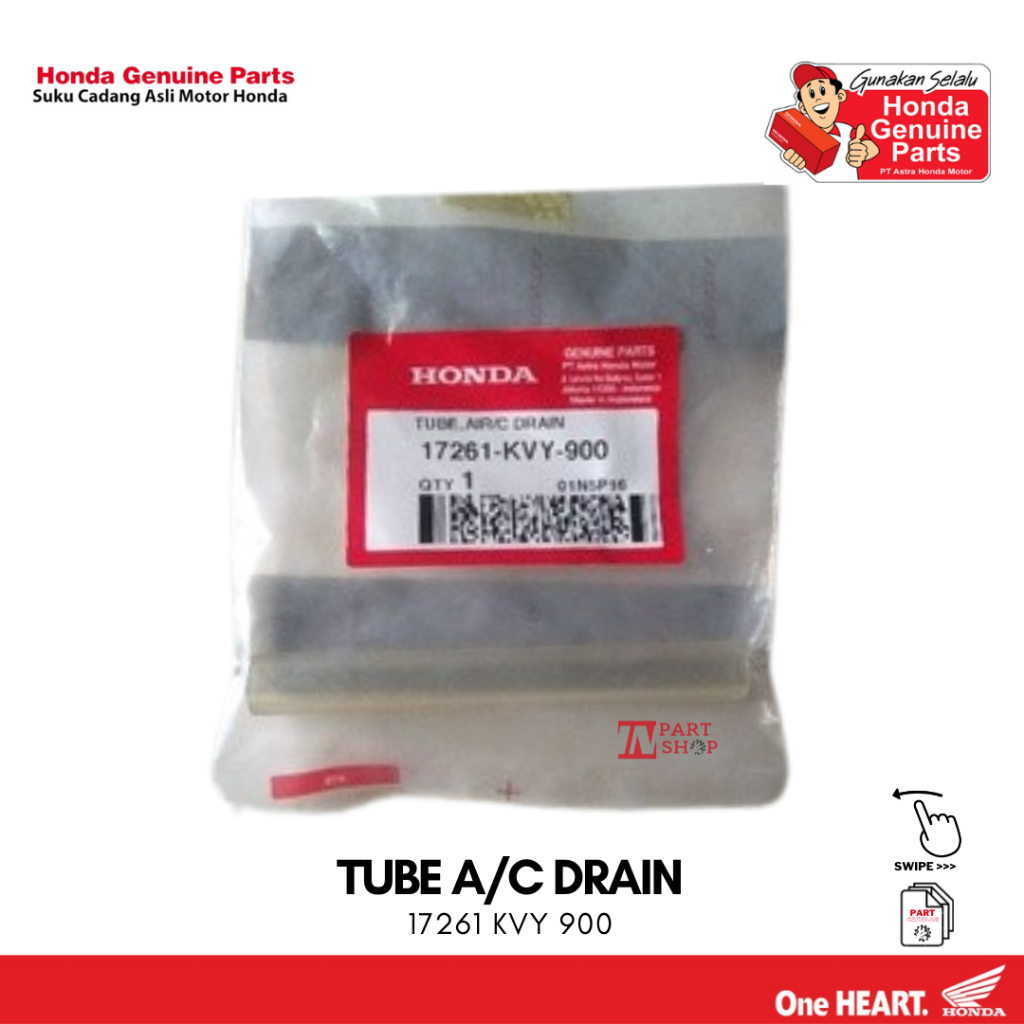 Air Hose (Tube Air Cleaner Drain) – Beat Carburetor/17261-KVY-900 ...