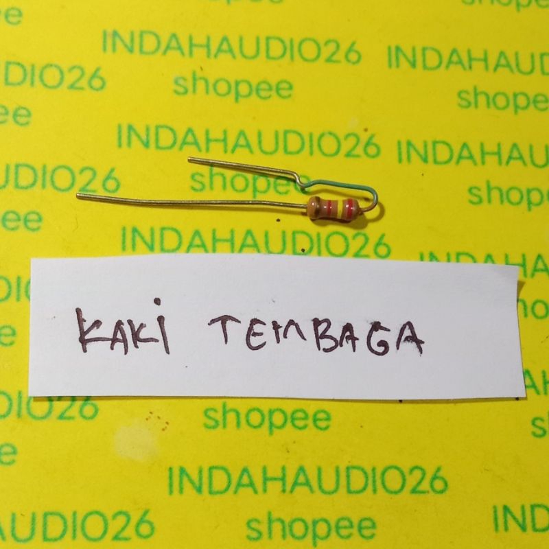 Resistor 2K4 1/4w 5% thick feet copper carbon 1/4w 5 percent quarter ...