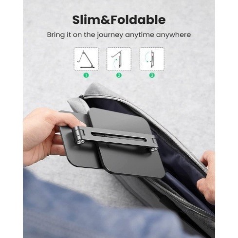 Ugreen 40393 Desktop Metal Holder Phone Tablet Tab iPad Stand | Shopee ...