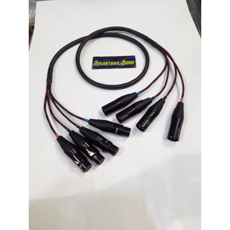 CHANEL Snack cable 4 channels 45 cm mogami 2931 original japan | Shopee ...