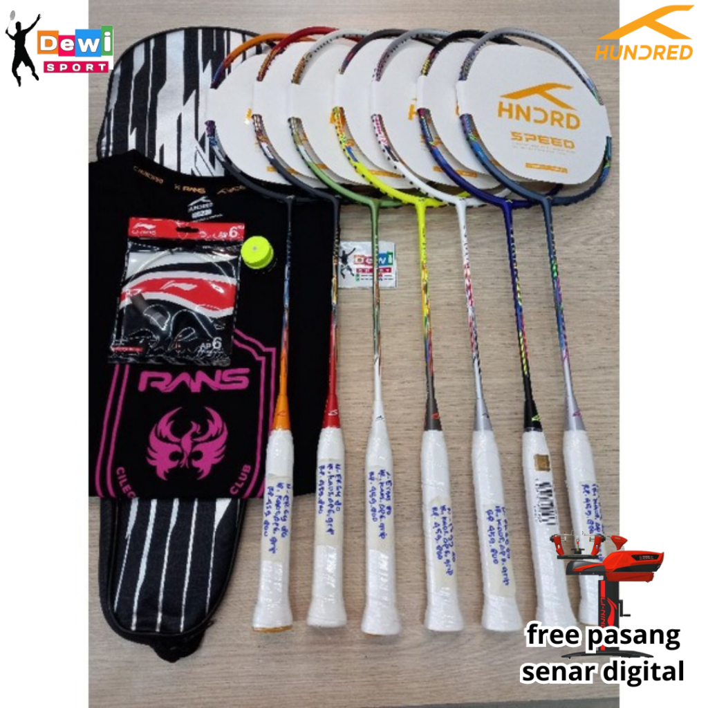 Hundred N-ERGY 80 SUPERLIGHT Badminton Racket | Shopee Philippines