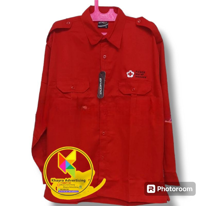 KEMEJA MERAH Indonesian red cross pmi shirt, Indonesian red cross pmi ...