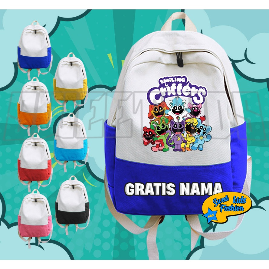 Smiling Critters Character Catnap Dogday Children's Bag / Smiling ...