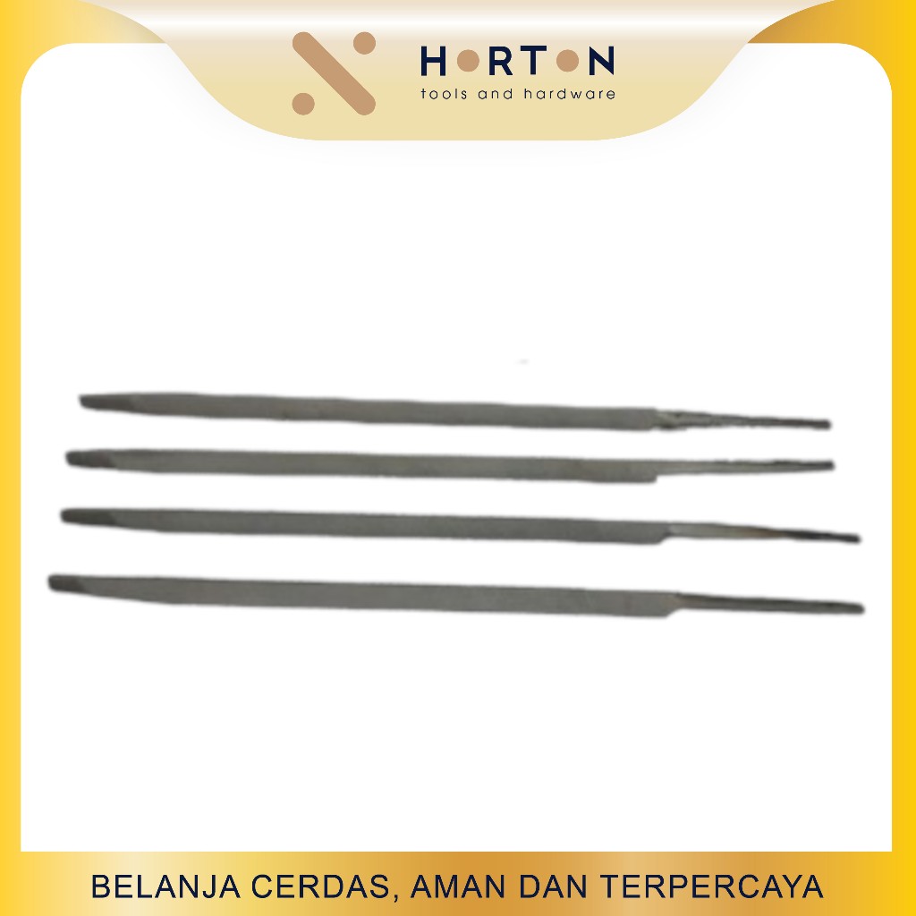 KAYU 4" Triangular Indian Slim File / Saw File / Tapper Slim / 4 Inch ...