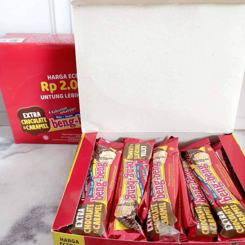 Beng-beng Box CONTAINS 17 PACKS - Beng-Beng Box/Beng-Beng Contains 17 Packs/Beng-Beng Chocolate ...