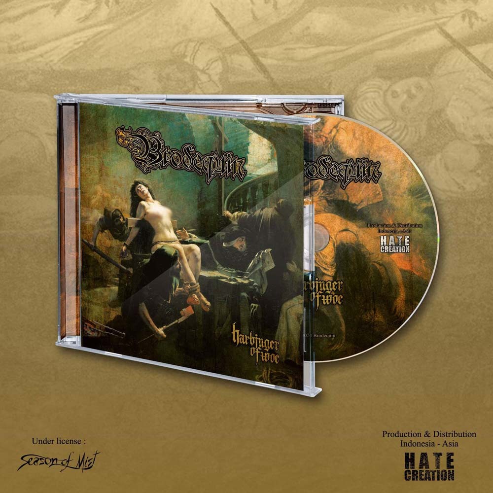 ORIGINAL CD BRODEQUIN – Harbinger Of Woe | Shopee Philippines