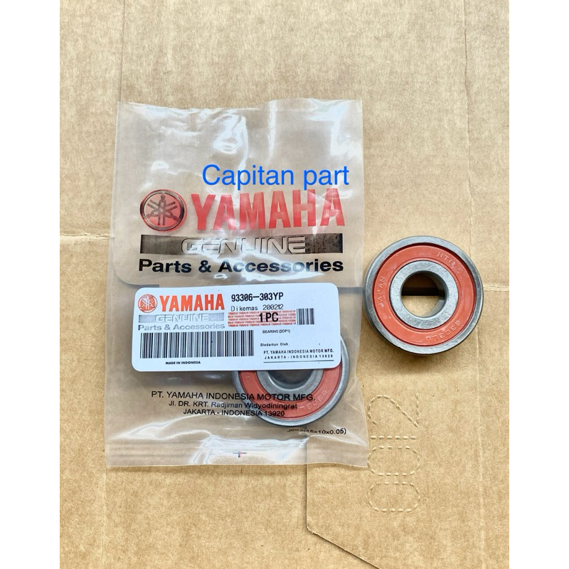 Bearing 6303 2RS rear wheel/arm Nmax, aerox, lexi, Terios m3 | Shopee ...