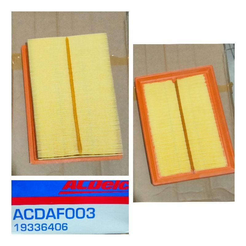 Chevrolet Spin Aveo Sonic Air Filter Original Acdelco | Shopee Philippines