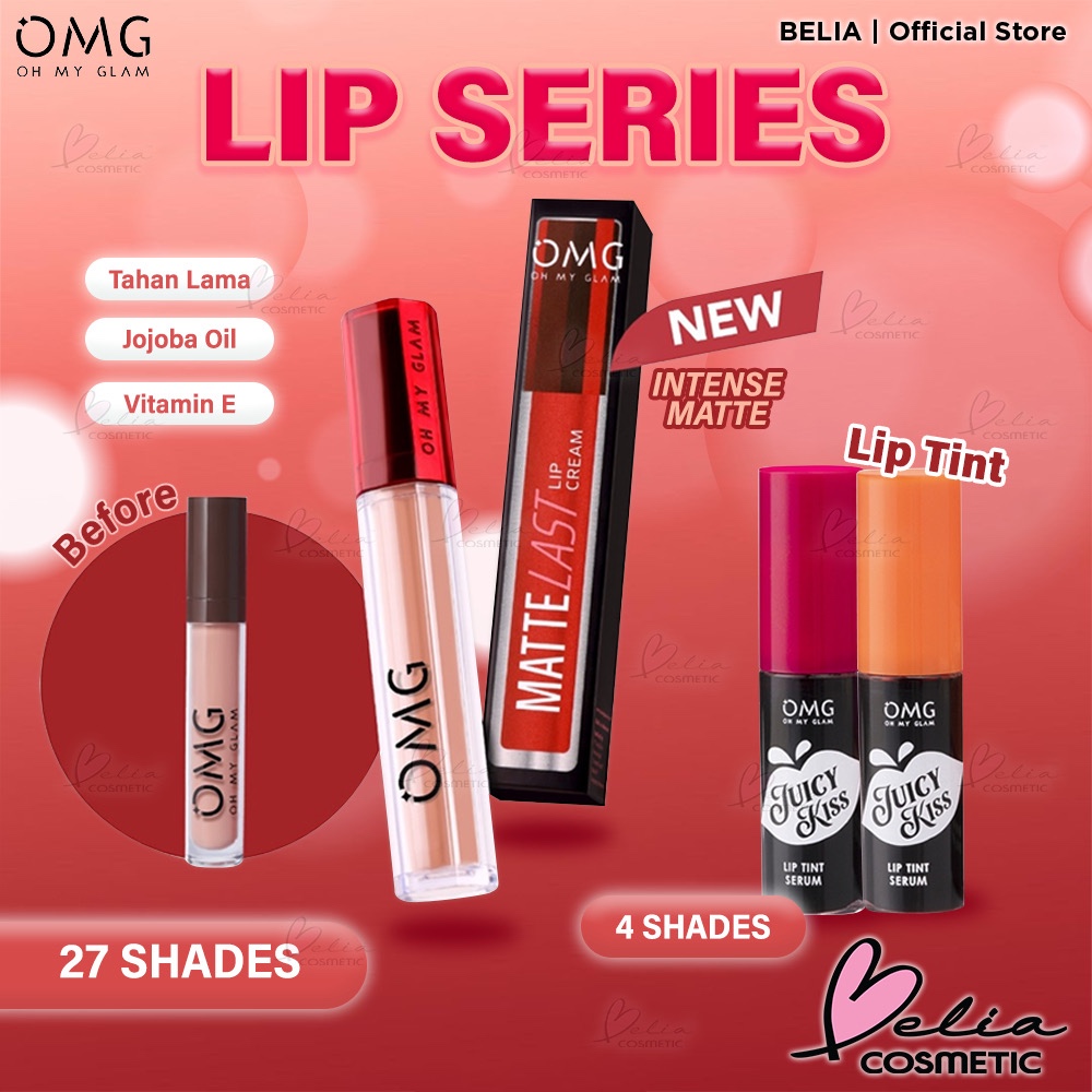 Omg OH MY GLAM MATTE KISS LIP CREAM 3.5G (LIPSTICK LIPSTICK LIPCREAM ...