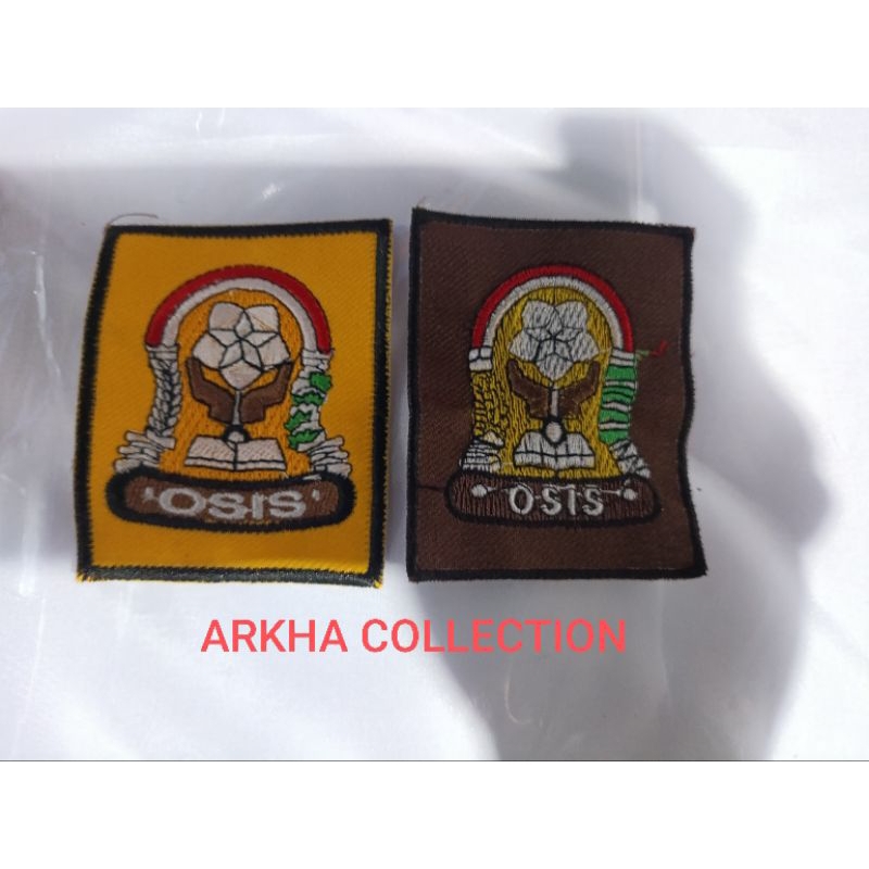 EMBROIDERED High School & Middle School OSIS BADGE (unit price ...