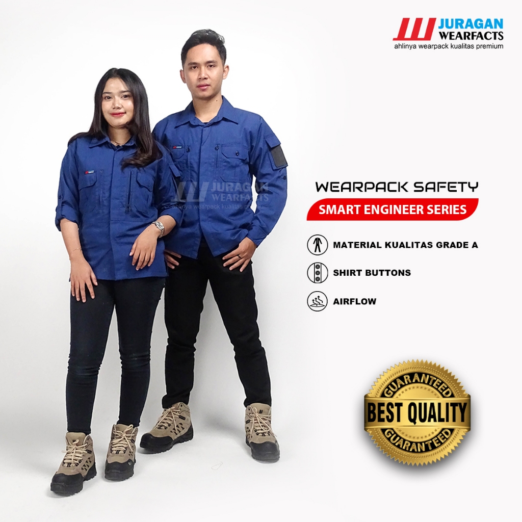 Juragan Wearfacts - Smart Engineer Series Work Wearpack in Navy Blue ...