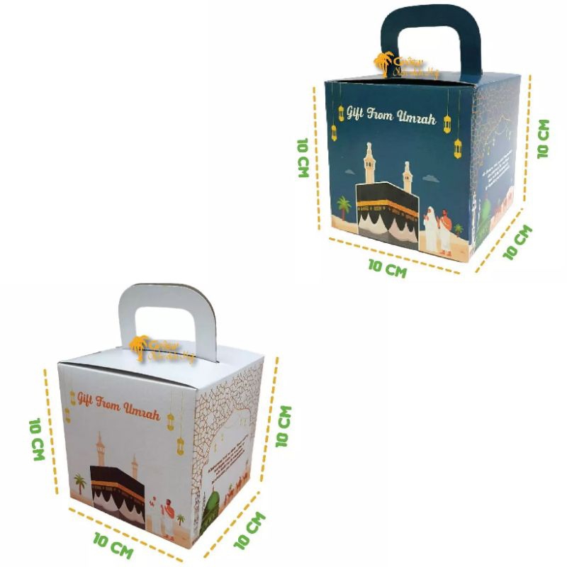 Unique Empty Box Size 10 Boxes By Hajj And Umrah Contents 25pcs | Shopee Philippines
