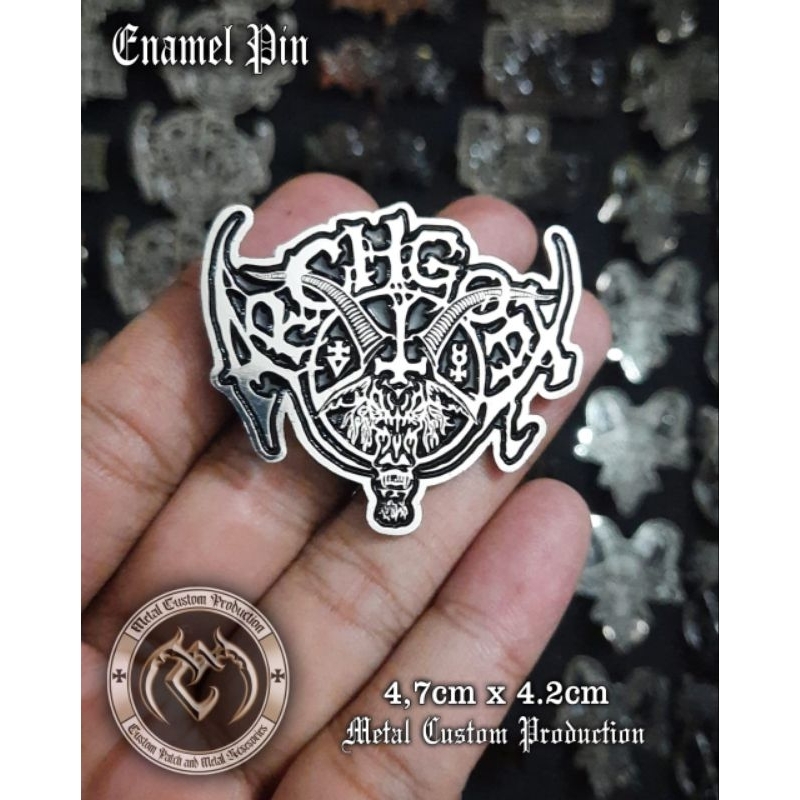 Enamel Pin Badge Metal Archgoat Badge Pin/ Band Pin/ | Shopee Philippines