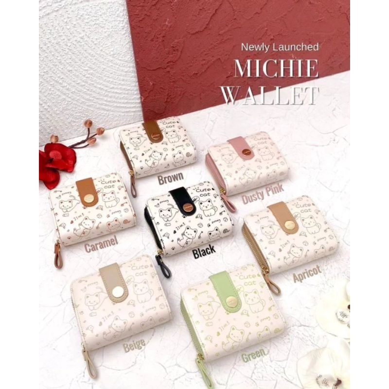 Unique Cute WALLET Character JIMS HONEY JH MICHIE MICHI WALLET Folding ...