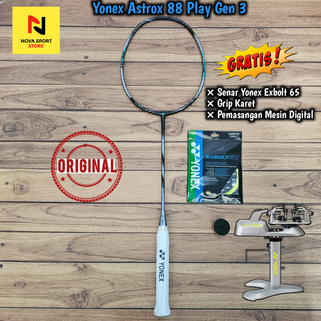 Yonex Astrox 88 Play Gen 3 Badminton Racket | Shopee Philippines