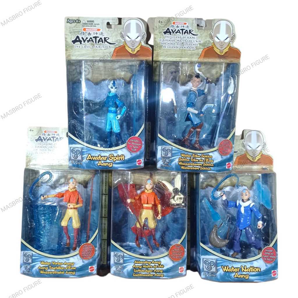 Action Figure Mattel Avatar The Legend Of Aang Air Series | Shopee ...