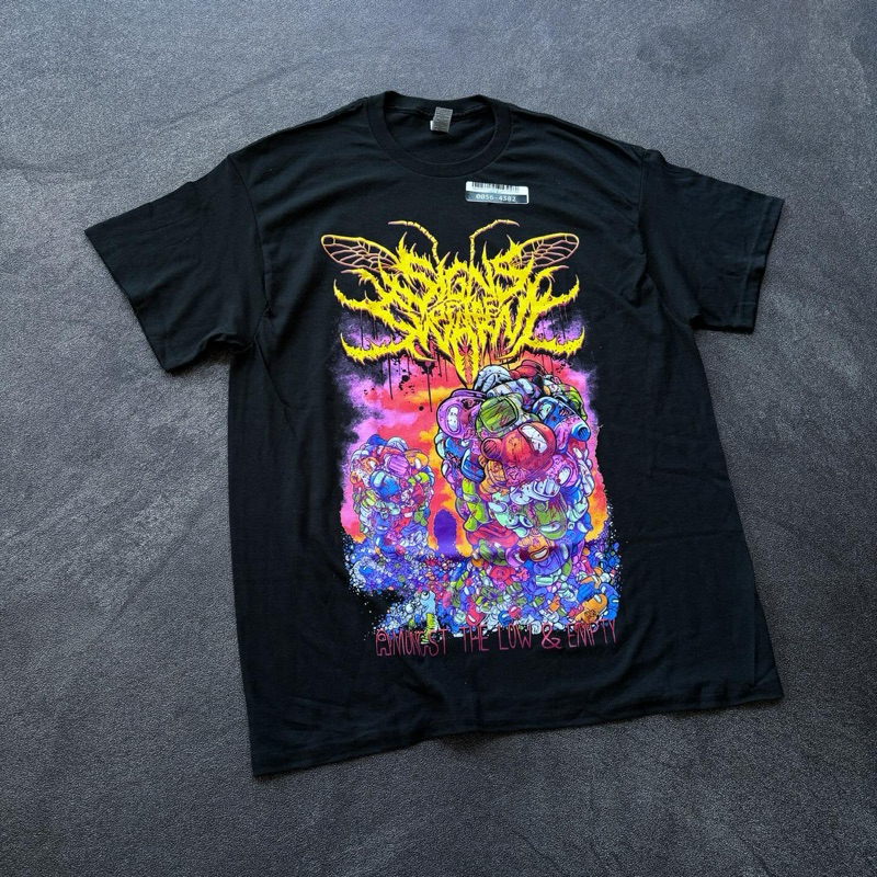 OFFICIAL SIGN OF THE SWARM BAND T-SHIRT - AMONG US (THE LOW AND EMPTY ...