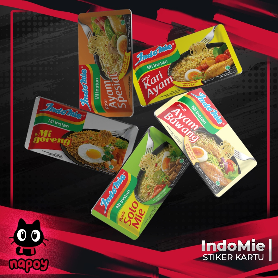 Indomie Edition Atm Skin Card Sticker | Shopee Philippines