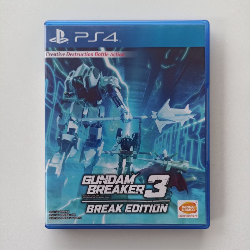 PS4 Game Gundam Breaker 3 Break Edition | Shopee Philippines