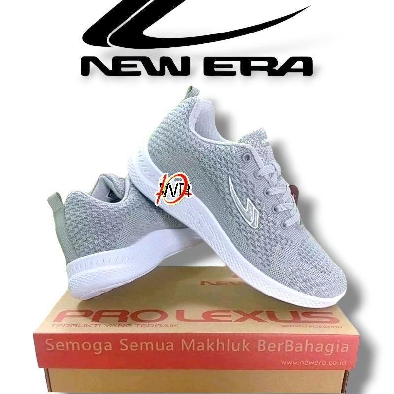 NEW ERA-CINDY LIGHT GREY SHOES 37-41 ORIGINAL | Shopee Philippines