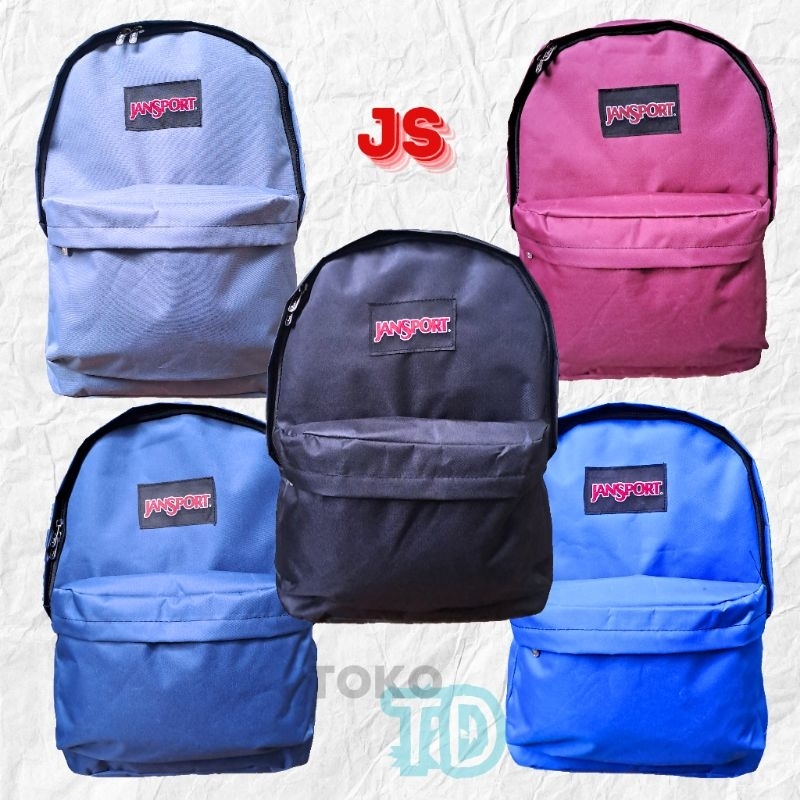 Jansport js model plain school backpack for teenagers which is ...