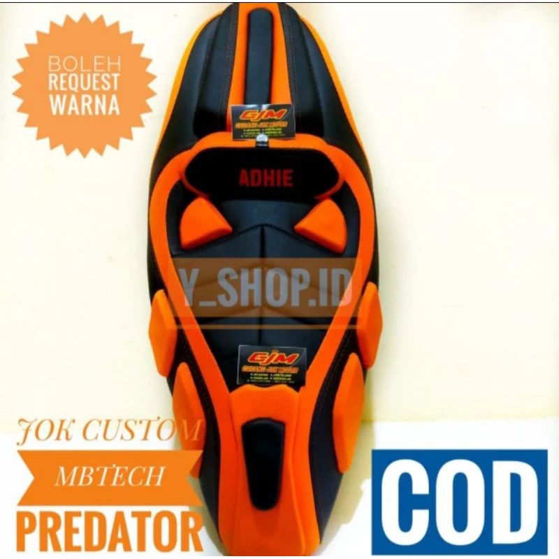 Nmax Aerox Adv Pcx Vario Custom Modified Retro Predator Leather Seat ...