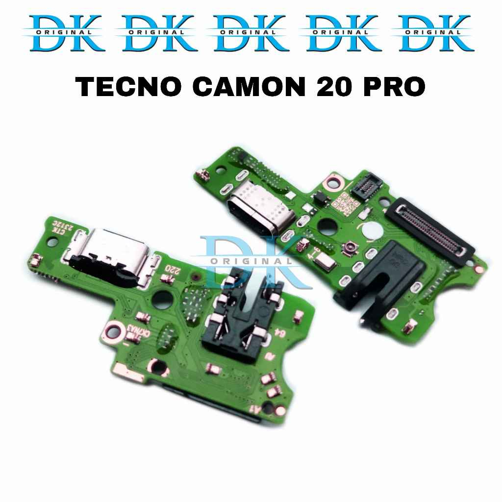 Tecno Camon 20 Pro USB Charger Connector Mic Pcb Board Ori | Shopee ...