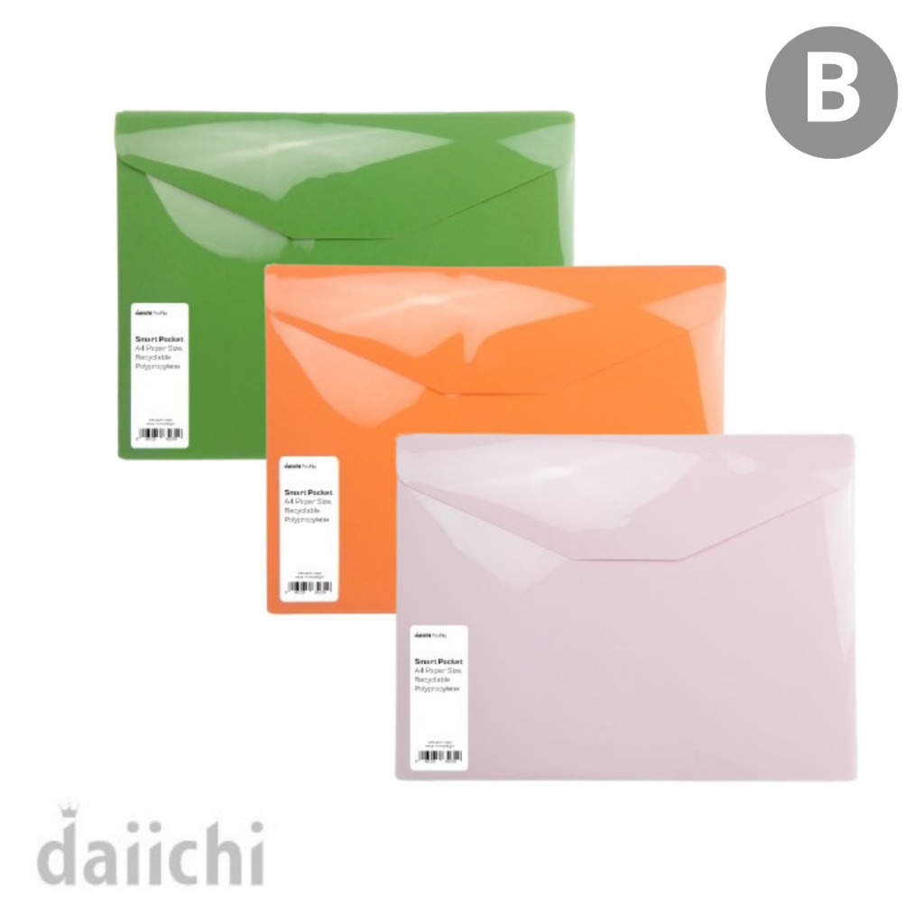 Daiichi - Daiichi A5 DPR2 Touch Adhesive Plastic Smart Pocket Map ...