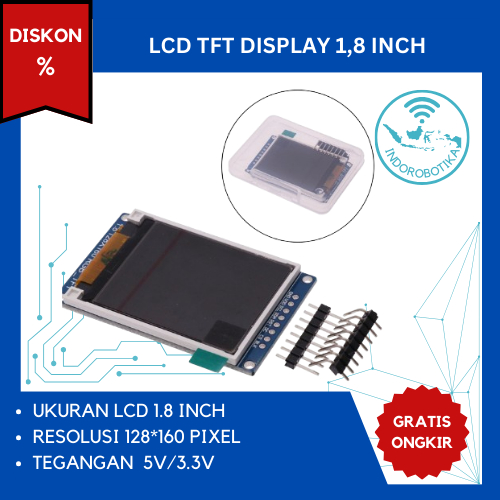 Lcd TFT Display 1.8 Inch | Shopee Philippines