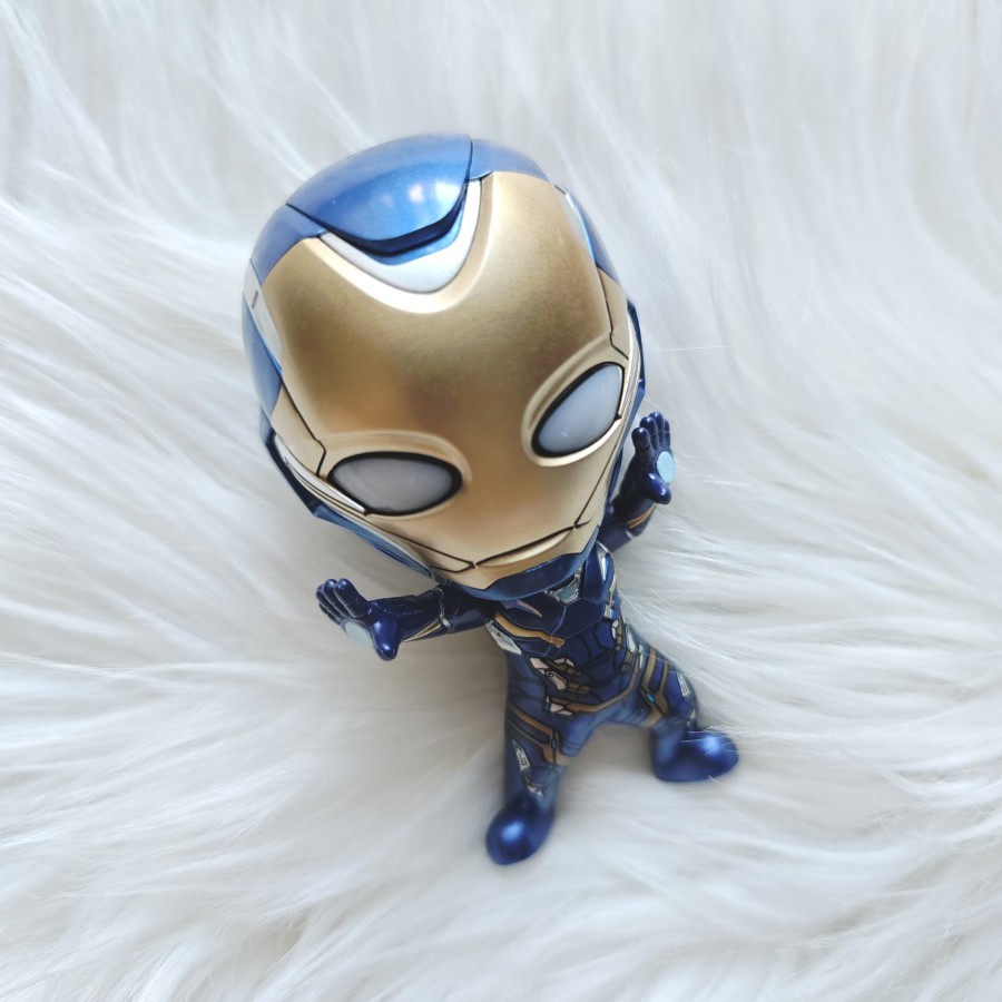 Hot Toys Cosbaby Rescue ORI HT Iron Man Avengers Endgame MK49 Display ...